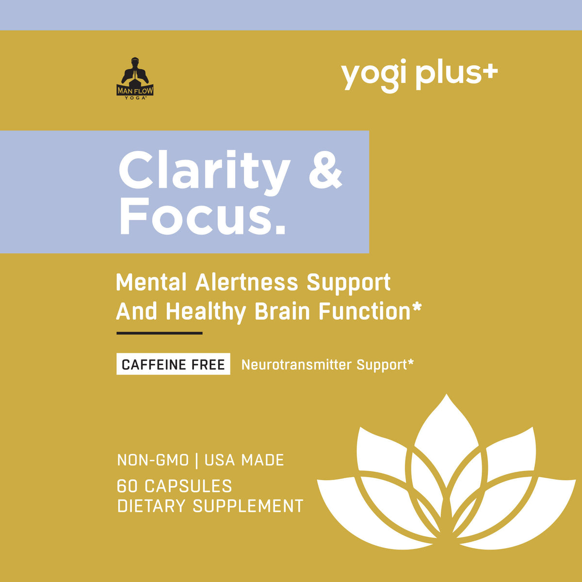 MFY Clarity & Focus Supplement – Man Flow Yoga