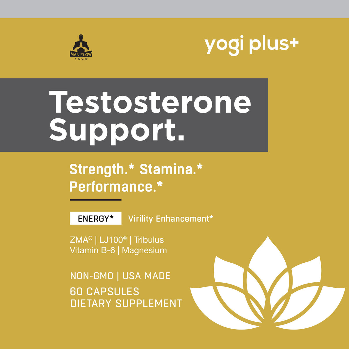 MFY Testosterone Support Supplement – Man Flow Yoga